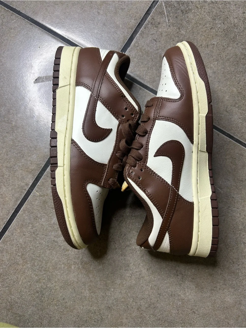 Nike | Shoes | Nike Brown And Cream Dunks | Poshmark
